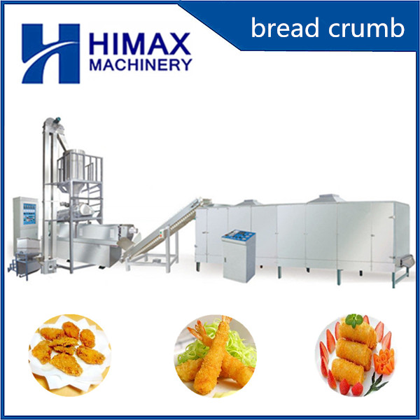 Double screw extruder breadcrumbs machine auto bread crumb making machine China Factory_Made in ...
